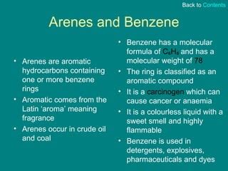 Arenes Benzene Ppt
