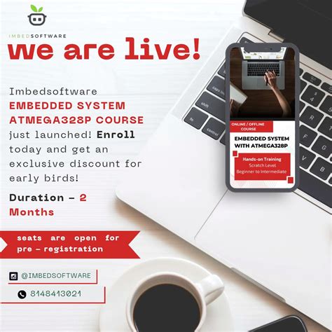 Imbed Software On Linkedin Course Atmega328 Embeddedsystem