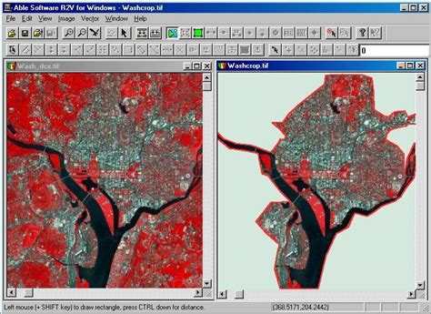 R V Raster To Vector Conversion GIS Mapping CAD