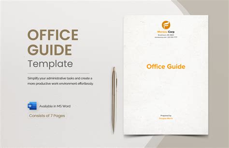 Office Guide Template In Word Download