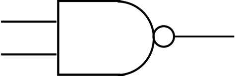 Electronic Logic Symbol Nand Openclipart