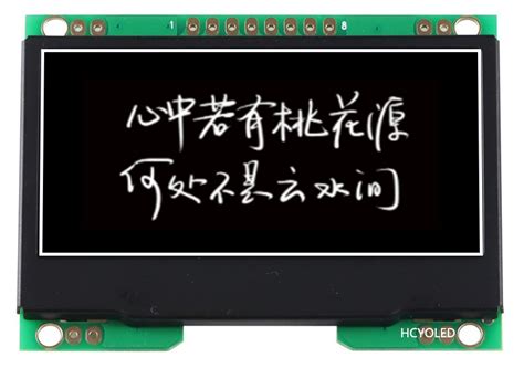 2 42 inch oled module 128x64 resolution featuring spi i2c interfaces