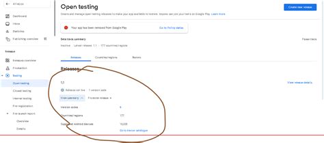 How To Delete Open Testing In Google Play Console Stack Overflow