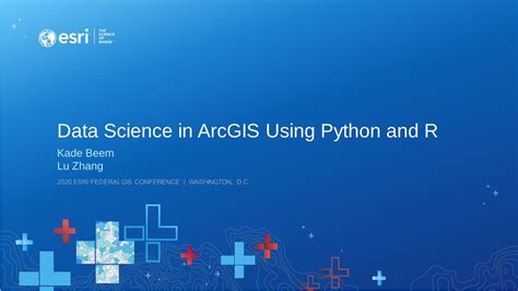 Pdf Data Science In Arcgis Using Python And Rdata Science •core