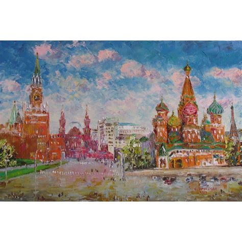 Купить картину Красная площадь в Москве от художника Круглова Светлана