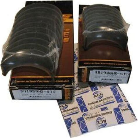 Acl Race Rod Main Bearings Thrust For Honda D16a1 D16y5 D16y7 D16y8