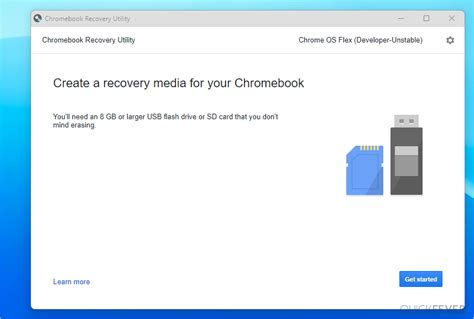 Create Chrome OS Flex Bootable USB On Windows Linux