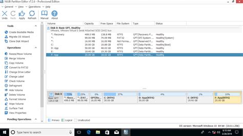 Move Windows 10 Partition To Left Right Front End Or Other Disk