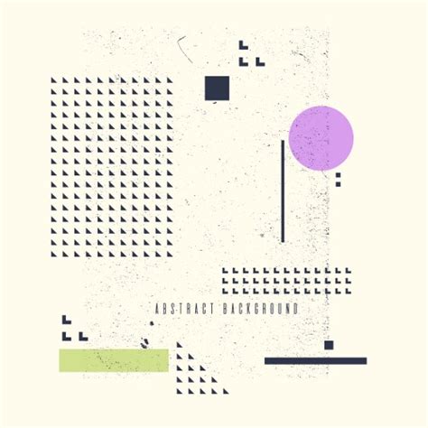 Abstract Geometric Overlapping Lines Background Vector Image