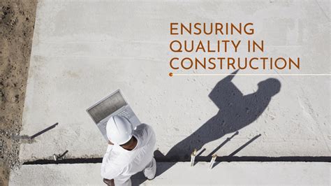 Role Of Qa Qc In The Construction Field