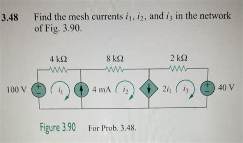 Solved A Using Current Source Equation B Using One Super Chegg Com