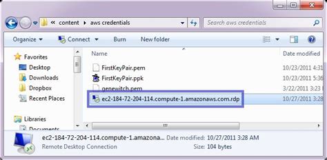 Howto Connect To A Windows Ec2 Instance Dowd And Associates