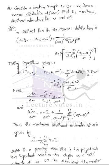 Computer Oriented Statistical Method