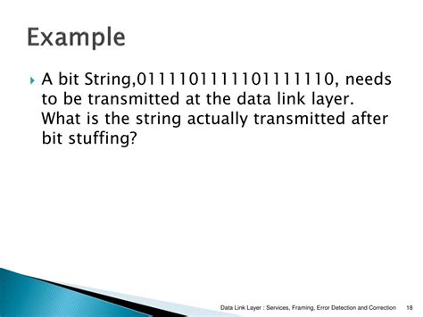 PPT The Data Link Layer PowerPoint Presentation Free Download ID