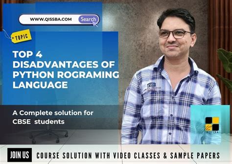 Top 4 Disadvantages Of Python Programing Language Cbse Class 11th Qissba