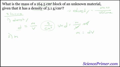 Volume Calculator Calculus From Density And Mass Rekawise