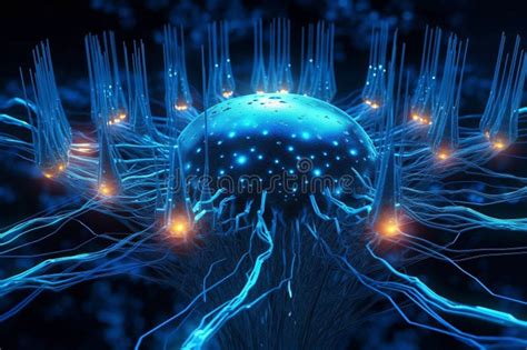Neural Network Made Of Neurons With Connected Bioluminescent Elements