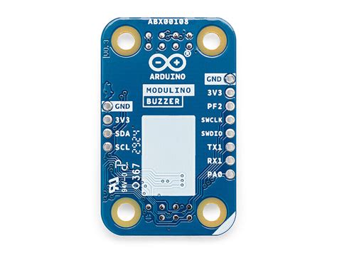 Modulino® Buzzer Arduino Compatible Buzzer Module — Arduino Official Store
