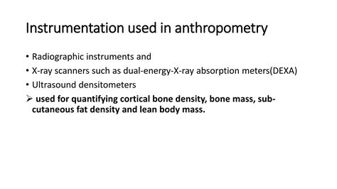 Anthropometry And Morphometry And Their Applications Dr Somashekar C Pptx