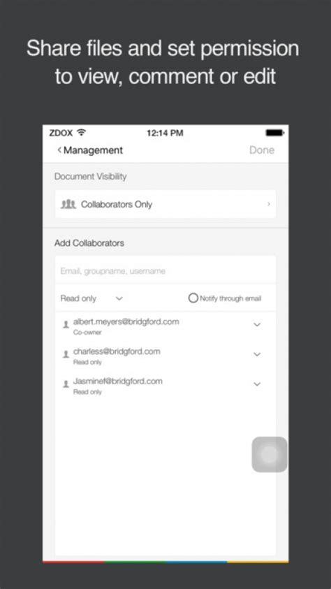 Document Management Zoho Docs Administración De Proyectos App De