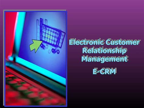 Electronic Customer Relationship Management E Crm Ppt