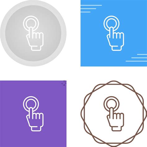 Push Button Vector Icon 40769344 Vector Art At Vecteezy