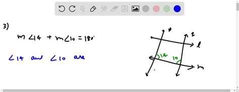 Solved Given The Following Information Determine Which Lines If Any Are Parallel State The