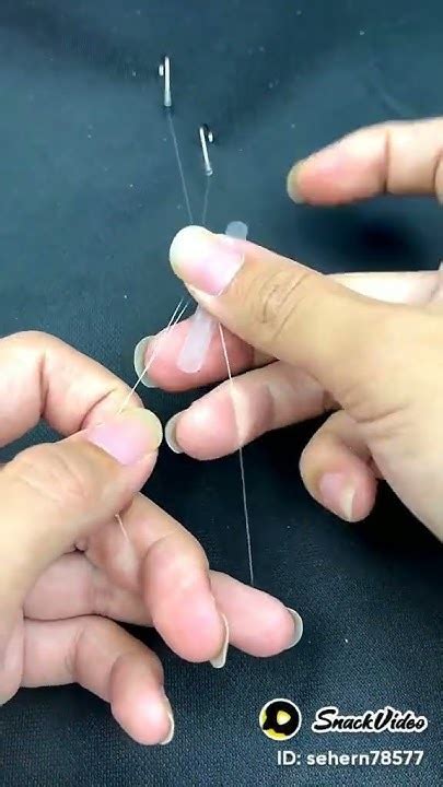 Cara Buat Mata Kail Berangkai Youtube