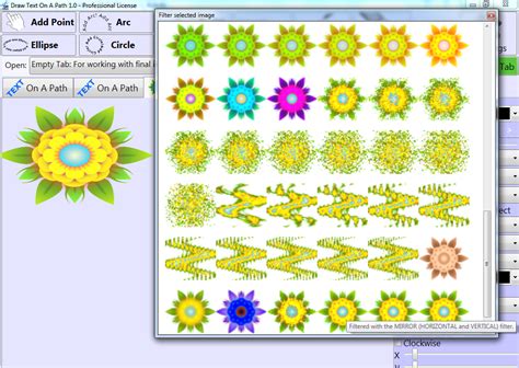 draw text on a path art technique software 40 off for pc