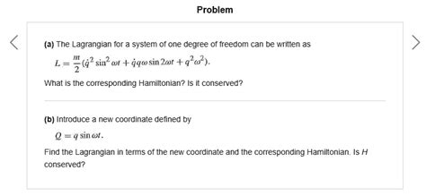 Lagrangian System
