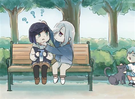 Shenhe Yelan And Chongyun Genshin Impact Drawn By Xinzoruo Danbooru