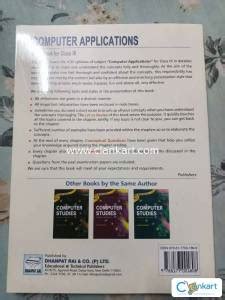 Buy Computer Applications A Textbook For Class IX Book In Excellent Condition At Clankart Com