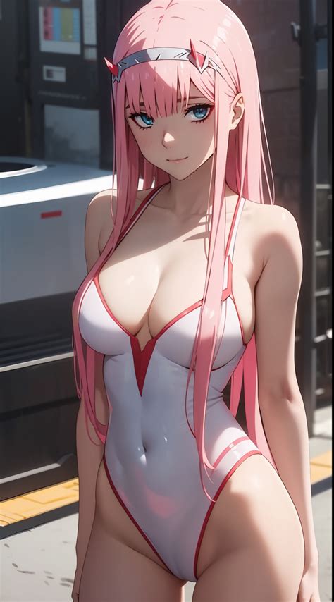 Rule 34 Ai Generated One Piece Swimsuit Swimsuit Tagme Zero Two
