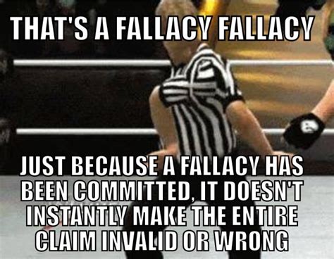 Logical Fallacy Referee Image Gallery List View List View Know Your Meme