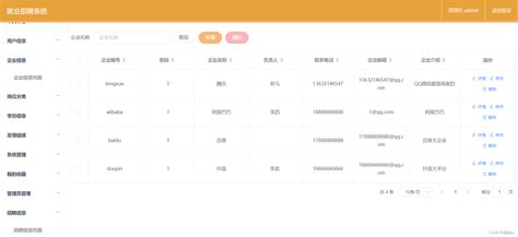基于springbootvue的招聘系统的设计与实现vue人才招聘系统 Csdn博客