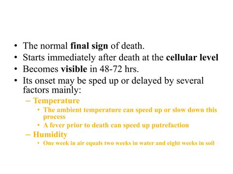 Post Mortem Interval Pptx First Aid Injuries