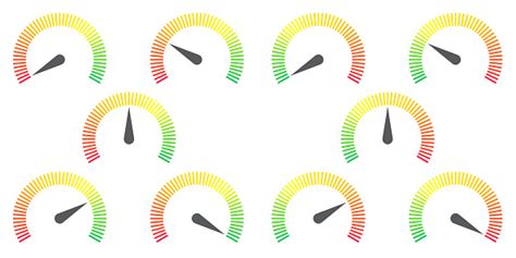 미터 표시 Infographic 게이지 요소 노랑에 대한 스톡 벡터 아트 및 기타 이미지 노랑 득점 속도계 Istock