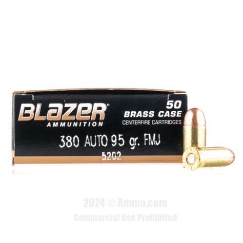 Blazer Brass 380 Acp Ammo In Stock Now At