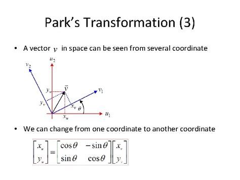 Reference Frame Theory Background Linear Transformation We Have