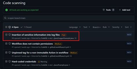 Code Security With Github Code Scanning And Codeql Custom Queries Canarys