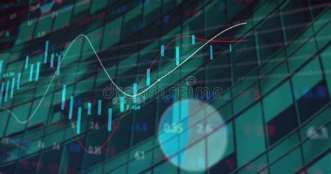 Animation Of Data Processing And Diagram Over Modern Building Stock