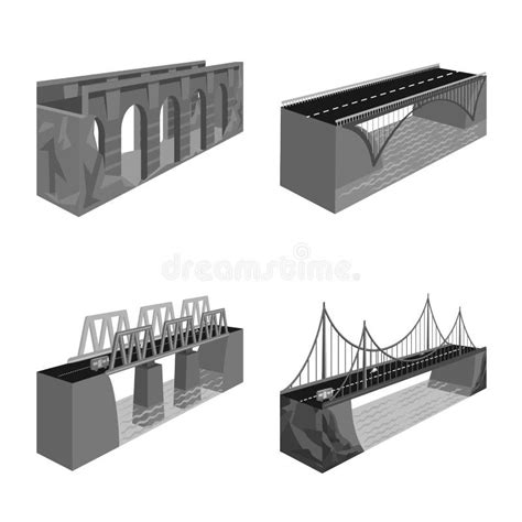 Vector Illustration Of Connection And Crossing Icon Collection Of Connection And Design Vector