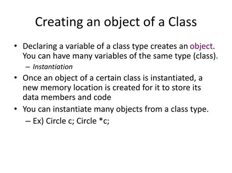 Ppt C Classes And Object Oriented Programming Powerpoint Presentation