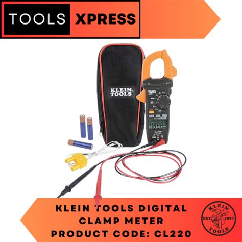 Klein Tools Clamp Meter 400a Cl220 Lazada Ph