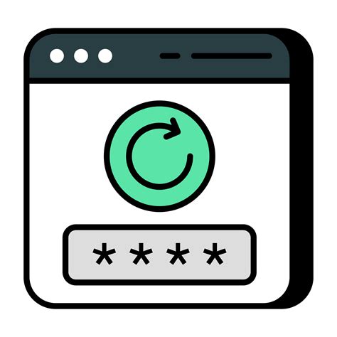 Vector Design Of Password Reload 26568697 Vector Art At Vecteezy