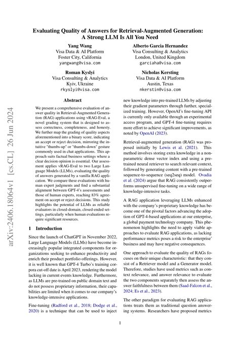 pdf evaluating quality of answers for retrieval augmented generation