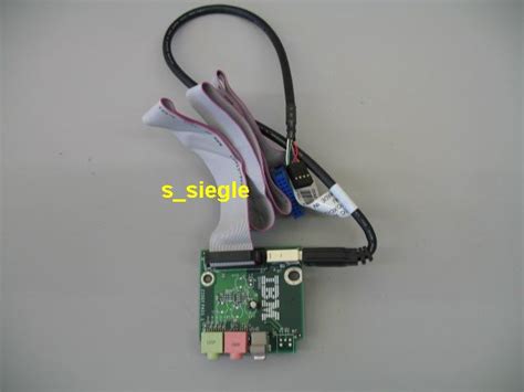Siegle Server And Cad Workstations Front Firewire Audio I O Panel Ibm Fru 49p1752 Kaufen