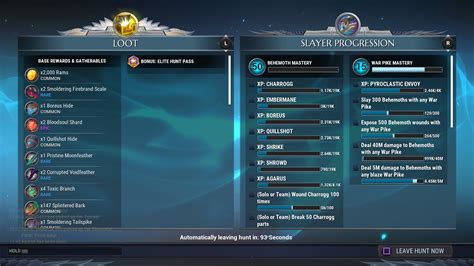 Dauntless Game Ui Database