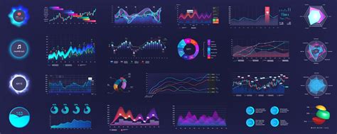 Infographic Template Dashboard Ui Interface Vector Image