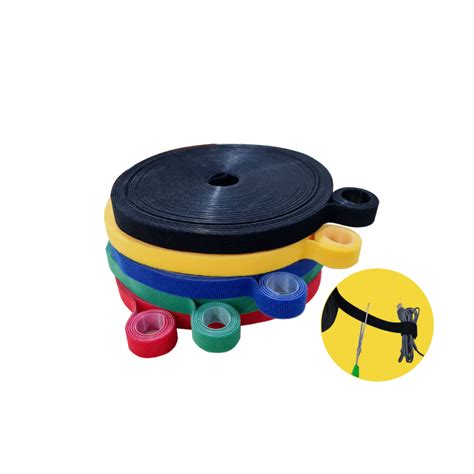 Strong Self Adhesive Velcro Tape Hook Loop Velcro Fastener 25yard Reusable Magic Tape